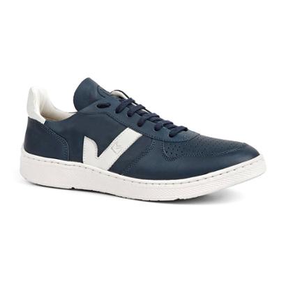 Tênis Masculino Casual Volker Couro Cano Baixo Black and White - Preto ...