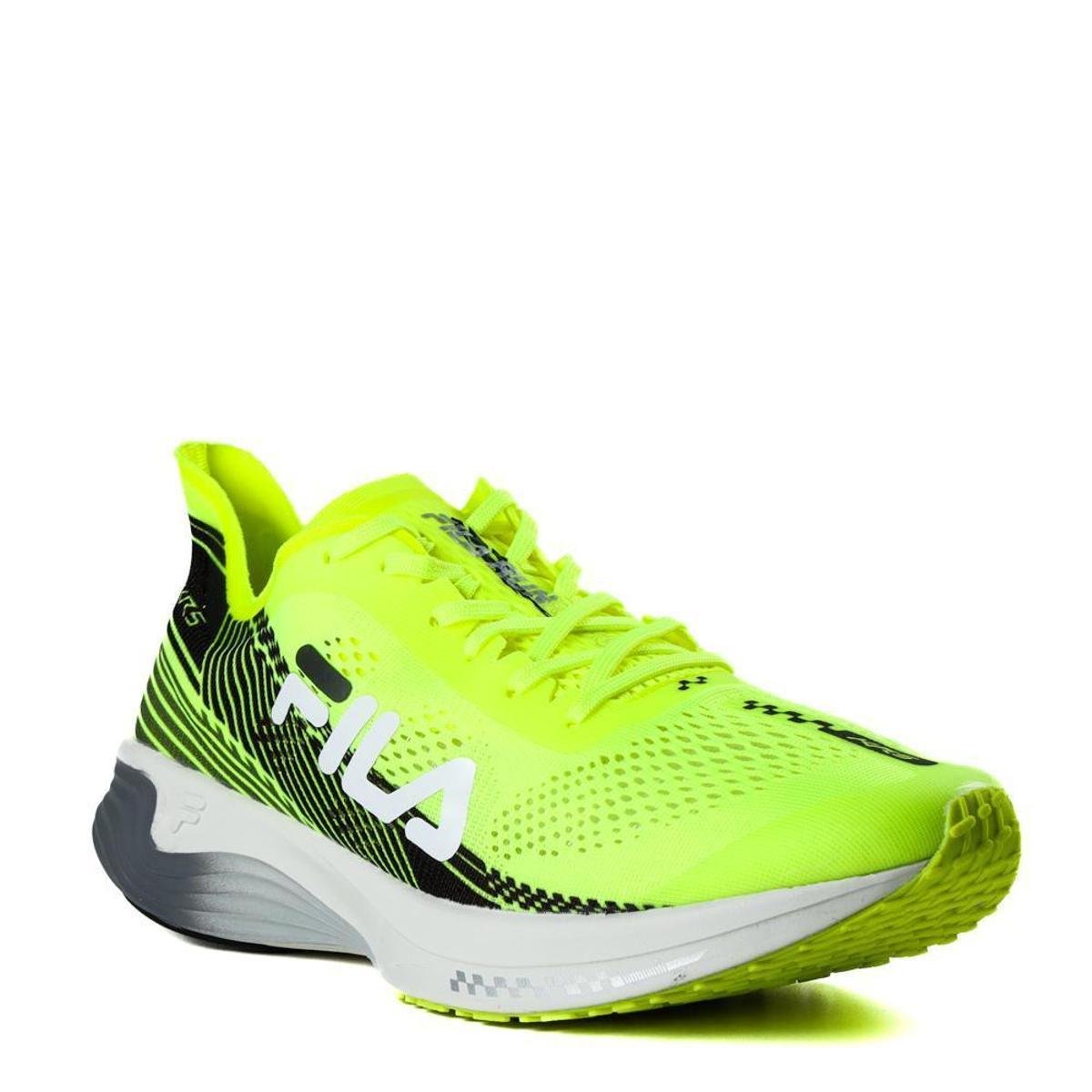 Tênis Masculino Corrida Fila Running Lime KR5 - Verde | Netshoes
