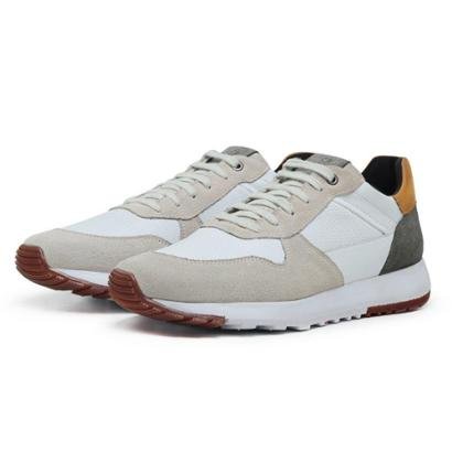 Tênis Masculino Jogger Robert Gelo - Gelo | Netshoes