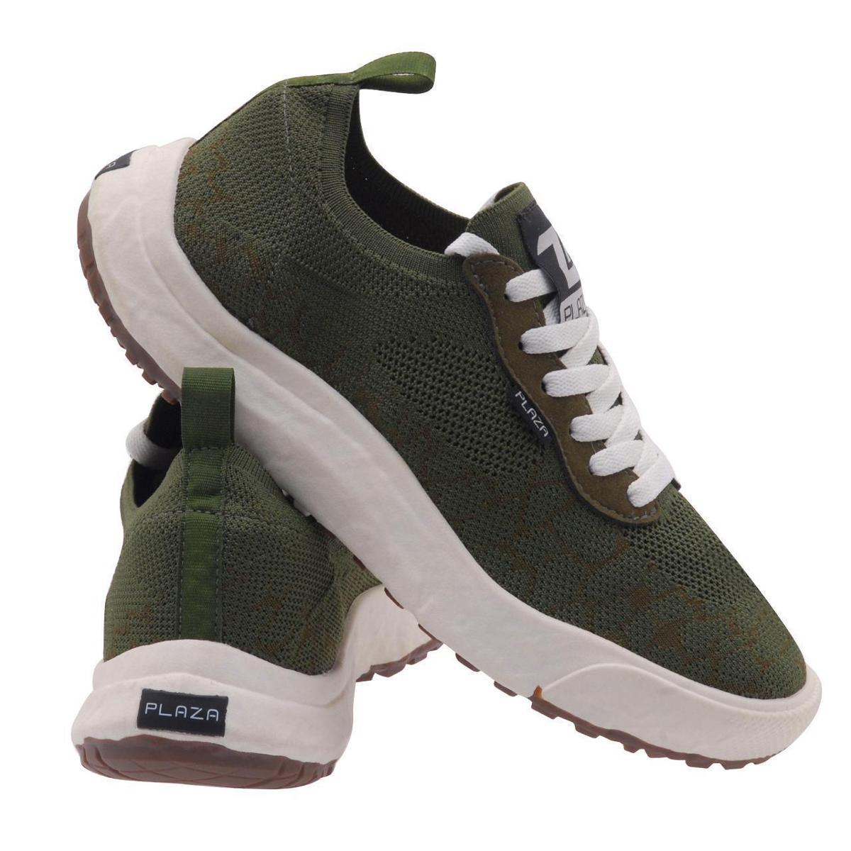 Tênis Masculino Ultra Confort Ranger Casual Elástico Original - Verde ...