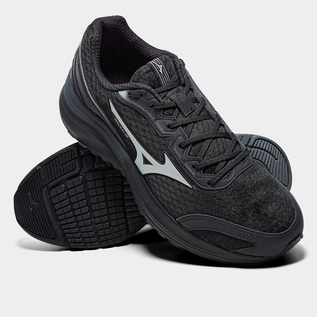 Tênis Mizuno Raijuu 2 Masculino - Preto | Netshoes