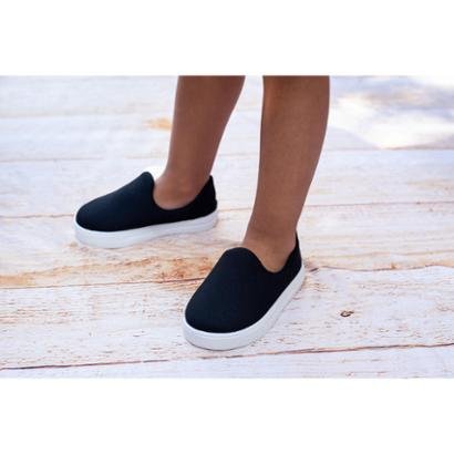 Tenis Moda Infantil Casual FlatForm Sneaker - Preto | Netshoes