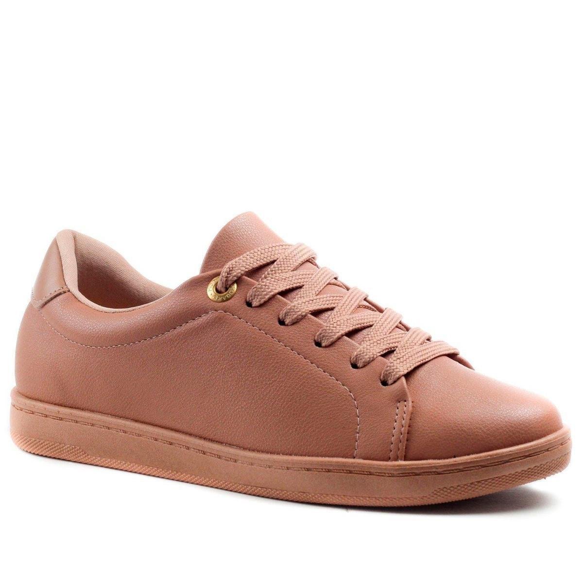 Tênis Modare Casual Ultraconforto - Nude | Netshoes