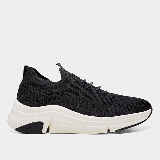Tênis Modare Knit Feminino - Preto | Netshoes
