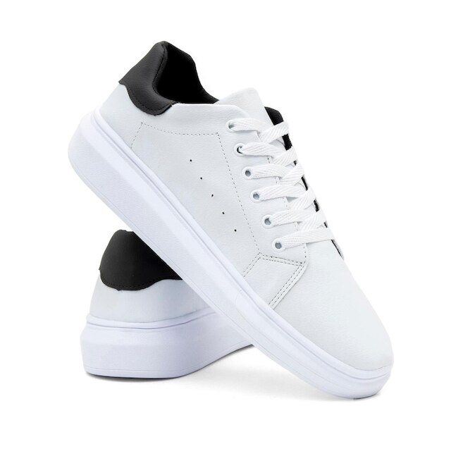 Tênis Moderno Masculino e Preto - Super novidade 2024 - Branco | Netshoes
