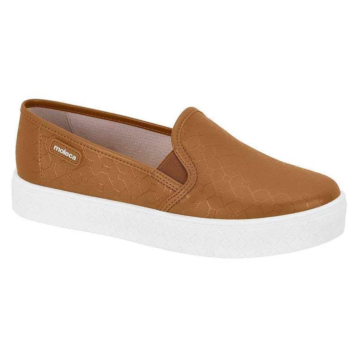Tênis Moleca Casual Feminino - Caramelo | Netshoes