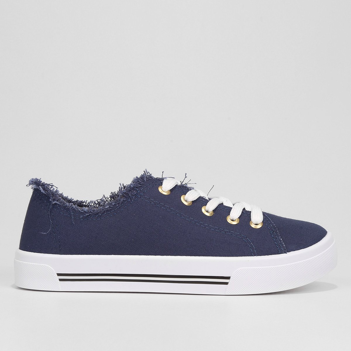 Tênis Moleca Casual Feminino - Jeans | Netshoes