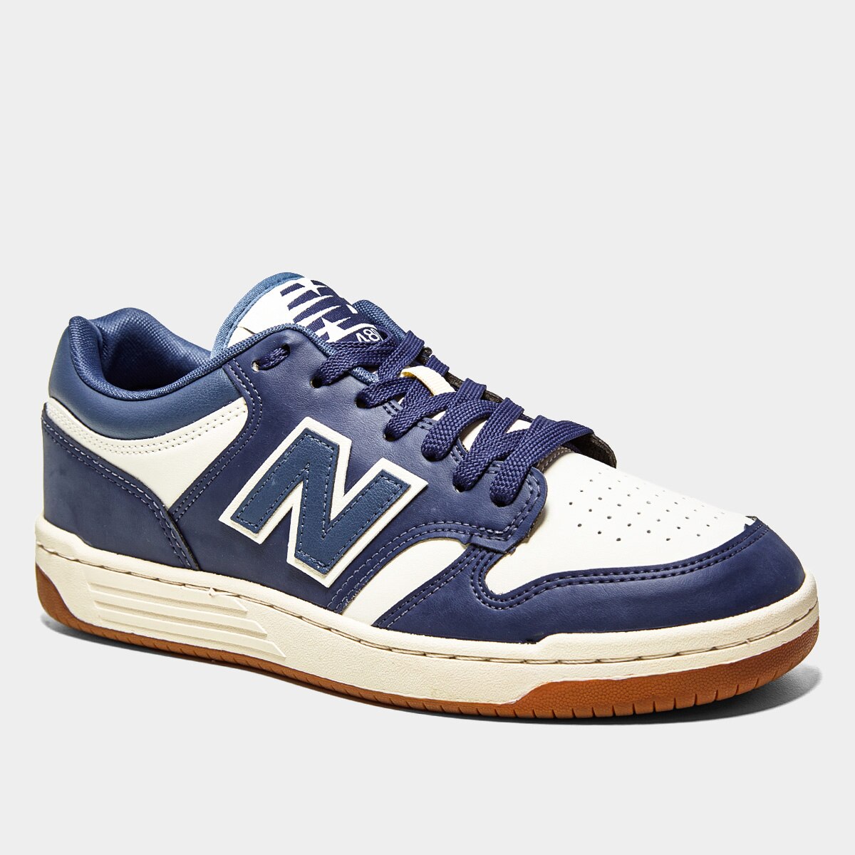 Tênis New Balance 480 Low Masculino - Marinho | Netshoes