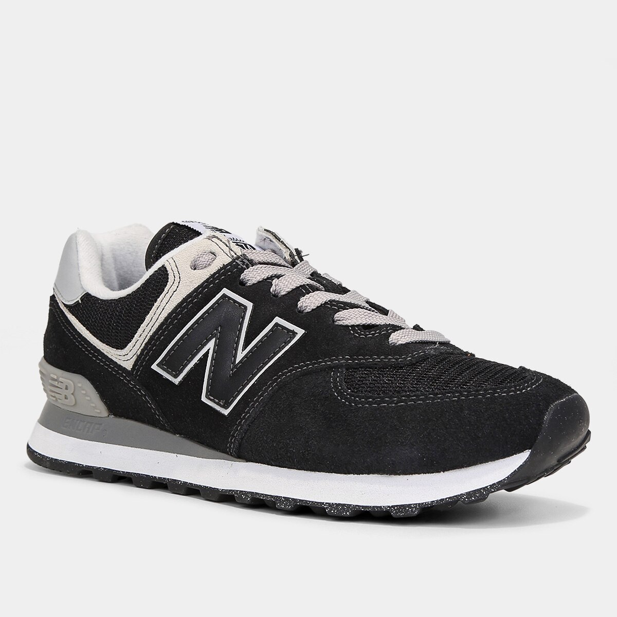 Tênis New Balance 574 Masculino - Preto | Netshoes