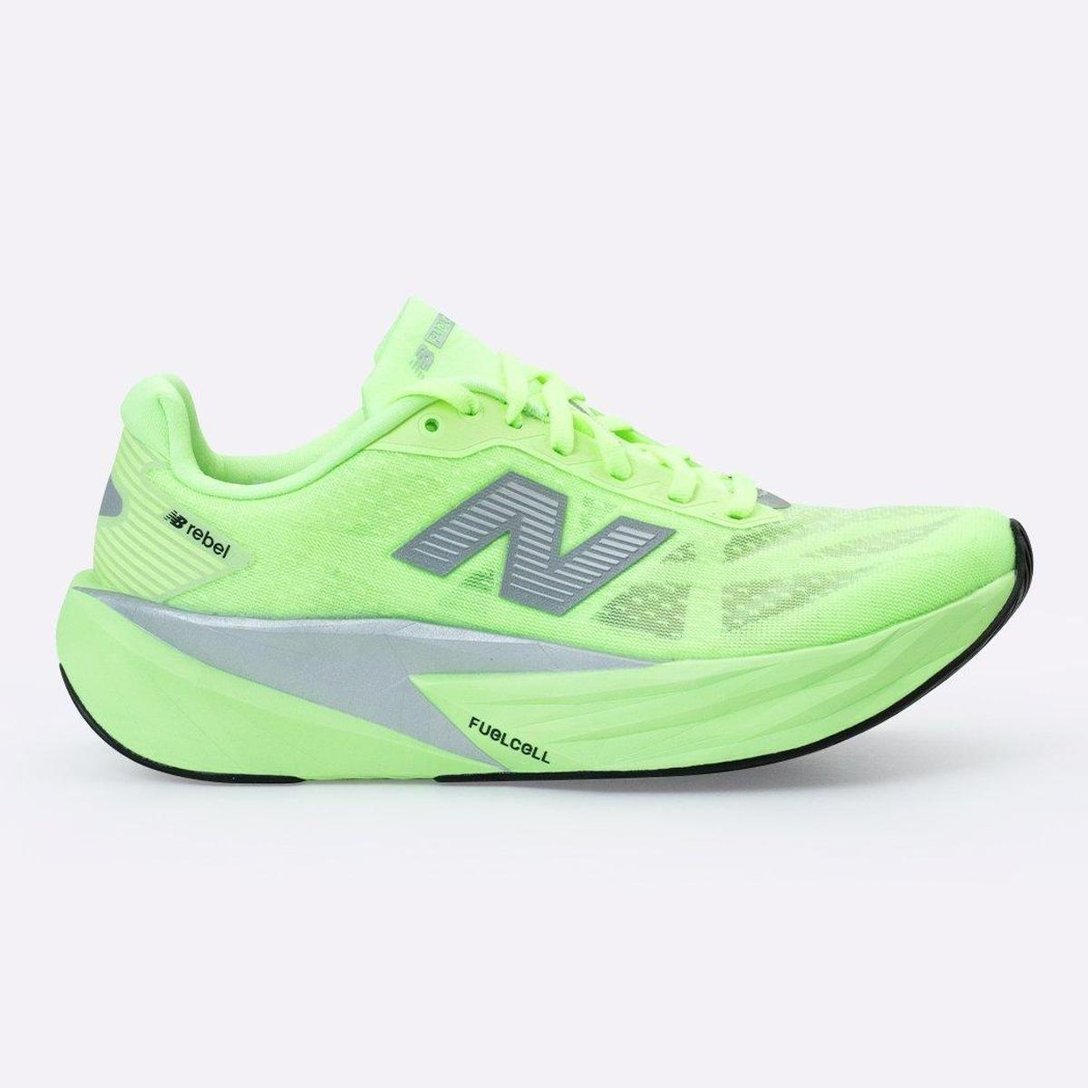 Tênis New Balance FuelCell Rebel v5 Masculino Verde Neon - Verde | Netshoes