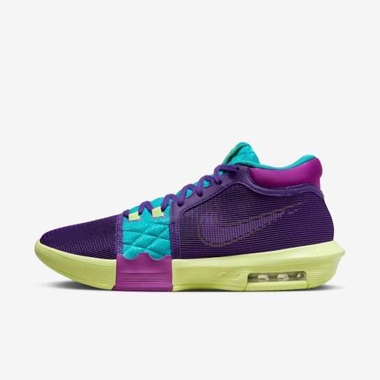 Tênis Nike LeBron Witness 8 Masculino - Roxo | Netshoes