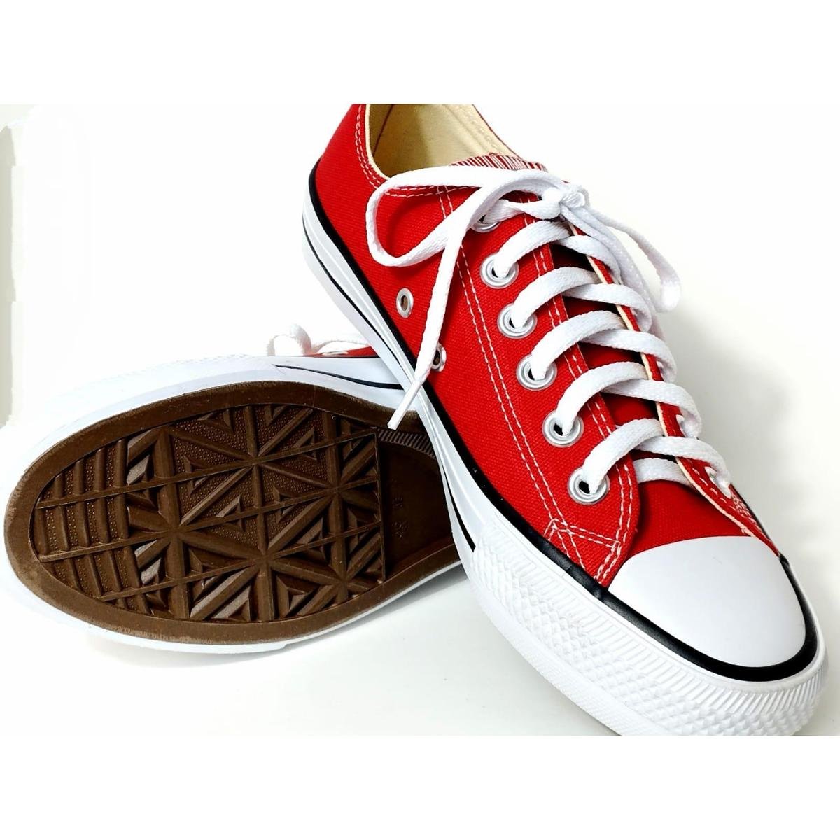 Tênis Oldstar Colors Unissex Tradicional Retro Fnx - Vermelho | Netshoes
