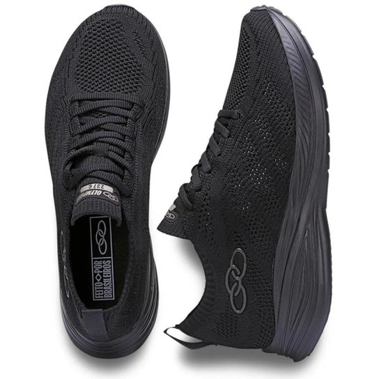 Tênis Olympikus 237G Ultraleve Masculino - Preto | Netshoes