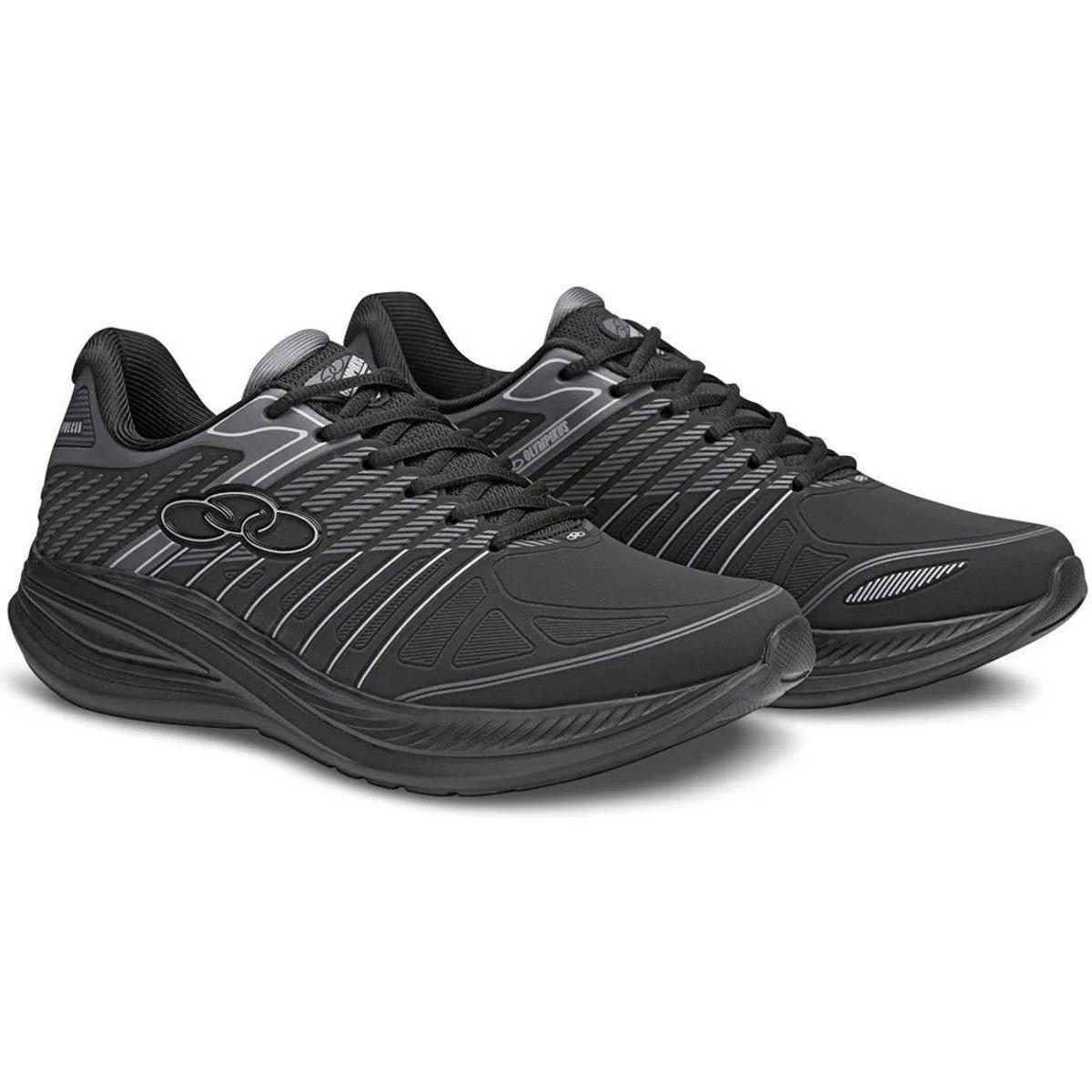 Tênis Olympikus Volcan Kids Infantil Masculino - Preto | Netshoes