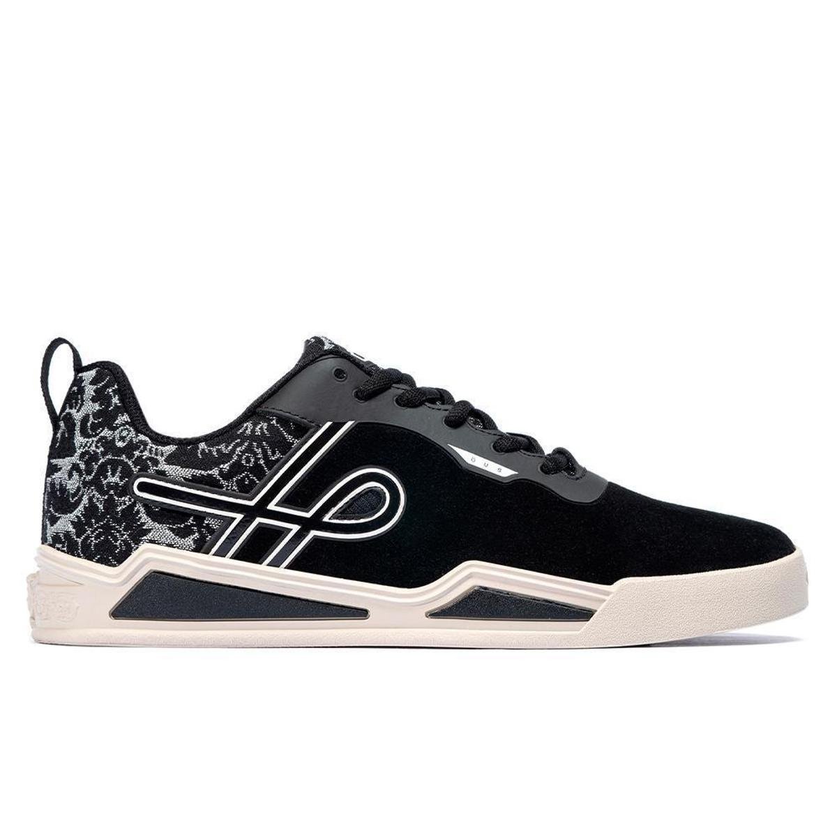 Tênis ÖUS Arquitetônico Jacquard Imperial - Preto | Netshoes
