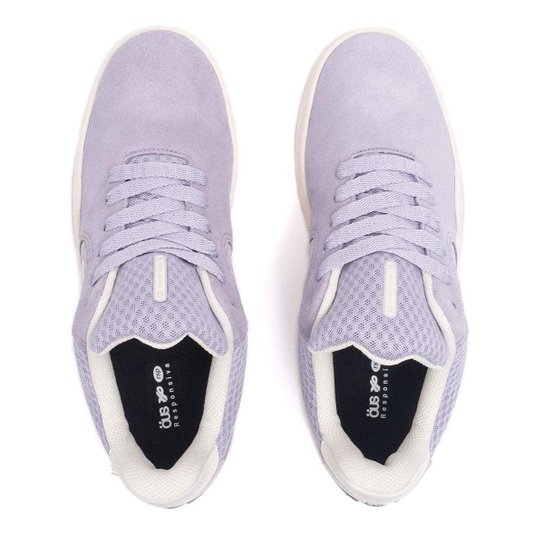 Tênis ÖUS Imigrante Gold Essencial - Preto/ Branco - Lilás+Branco ...