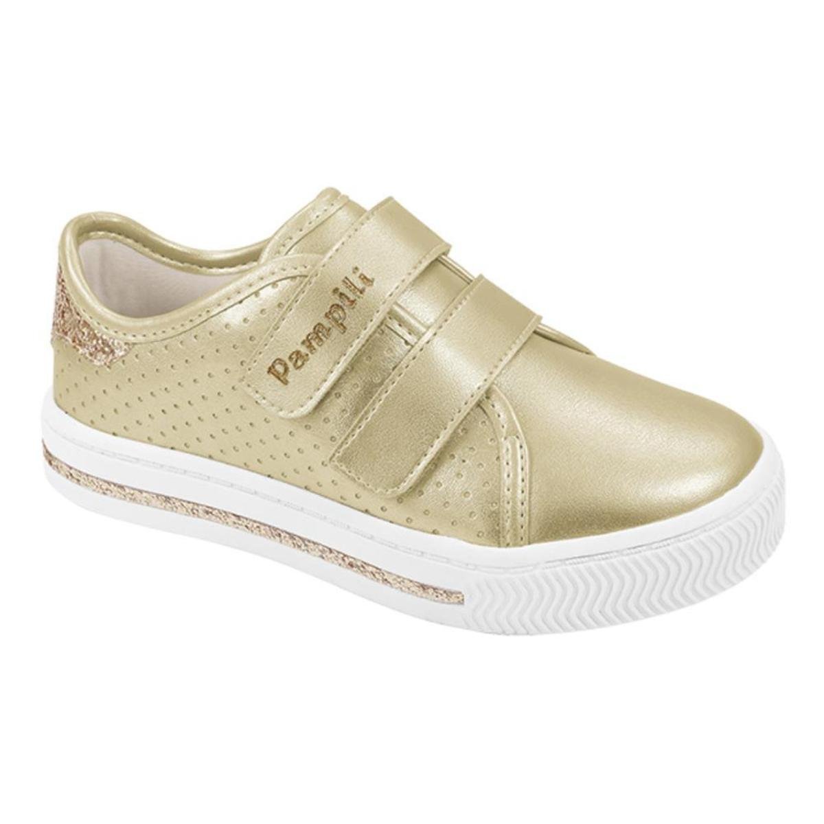 Tênis Pampili - Dourado | Netshoes