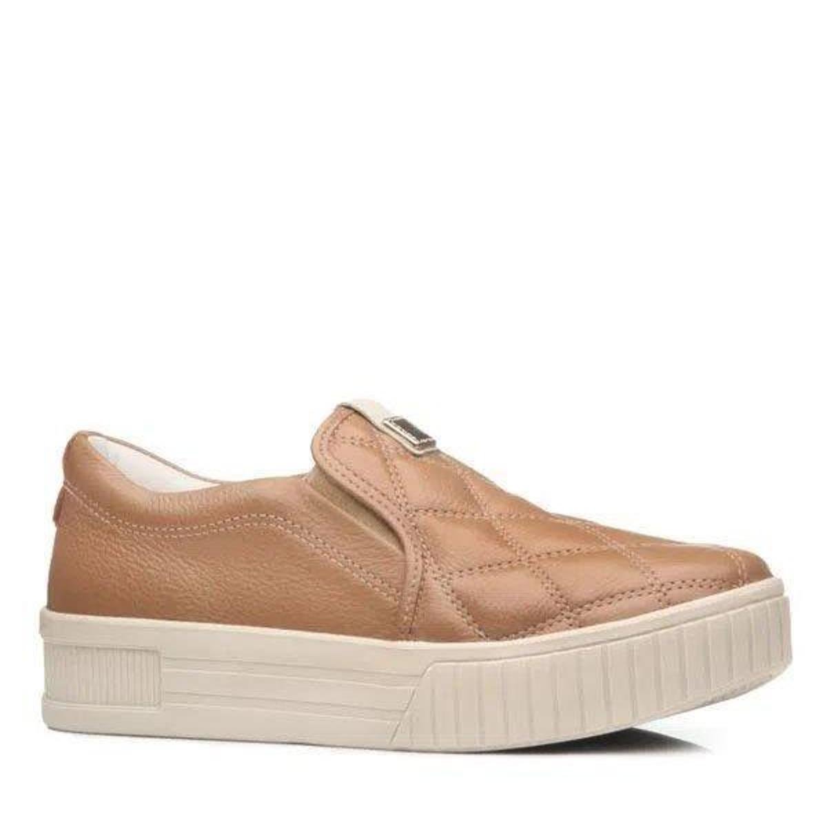 Tenis Pegada 212513 Feminino - Marrom | Netshoes