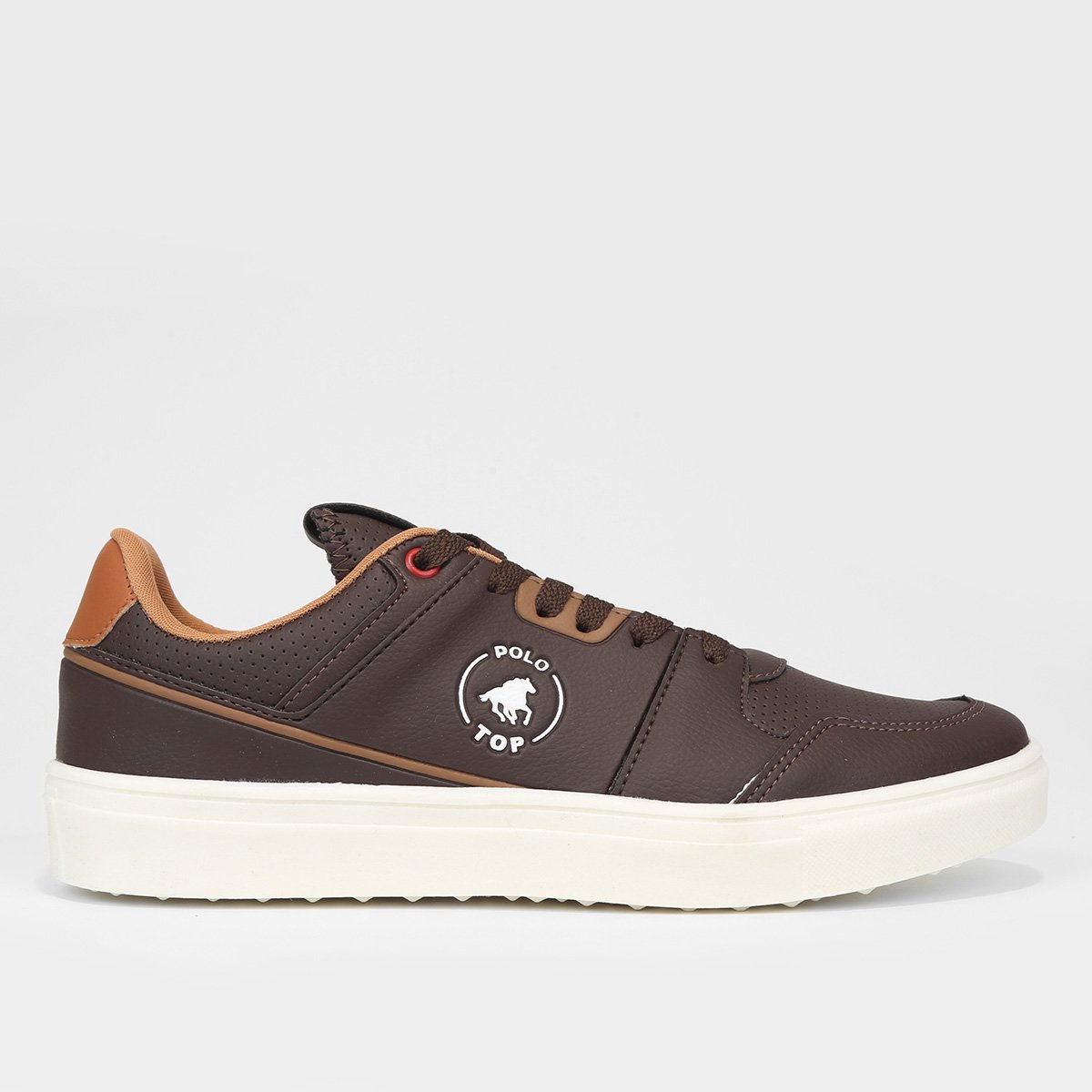 Tênis Polo Bankok Top Masculino - Café | Netshoes