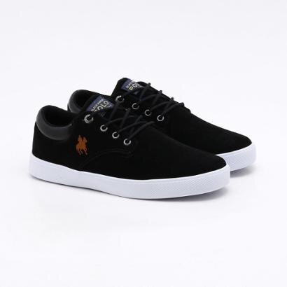 Tênis Polo Farm Masculino AZ - Preto | Netshoes