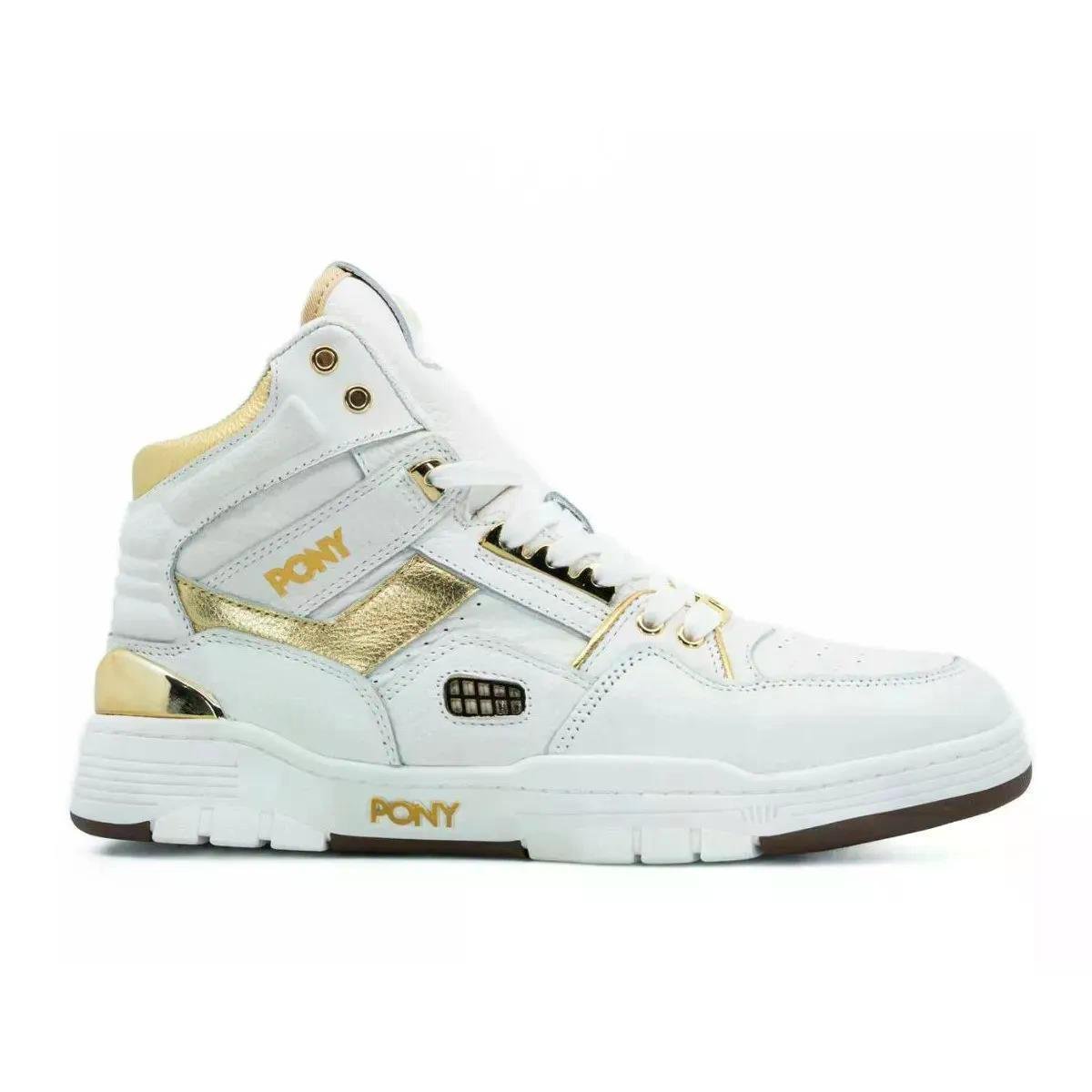 Tenis Pony M-100 HI 50 Years Masculino - Branco | Netshoes