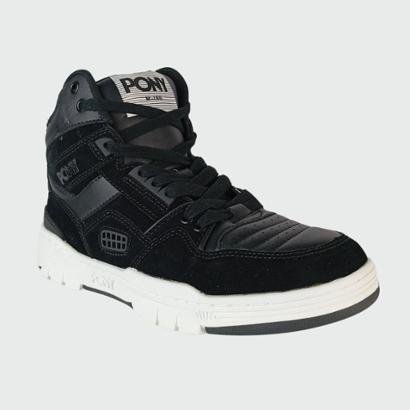 Tênis Pony M-100 Hi Powerfull Black - Preto | Netshoes