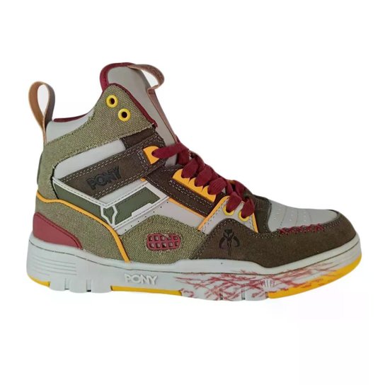 Tenis Pony Star Wars Boba Feft Masculino - Cinza | Netshoes