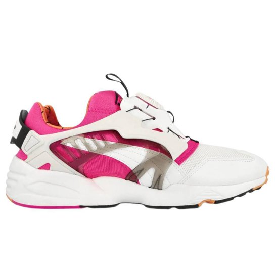 Tênis Puma Disc Blaze OG Branco e Rosa - Branco | Netshoes