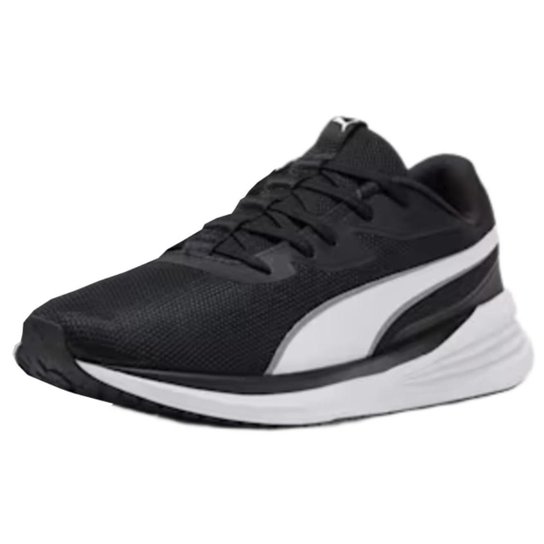 Tênis Puma Night Runner V3 - Preto+Branco - Preto | Netshoes