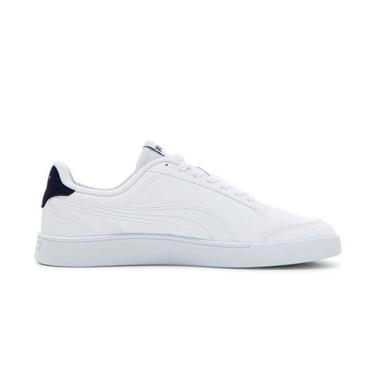 Tênis Puma Shuffle - Branco+Azul | Netshoes