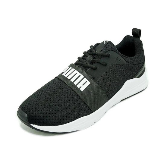 Tênis Puma Wired Run Masculino Preto - Preto | Netshoes