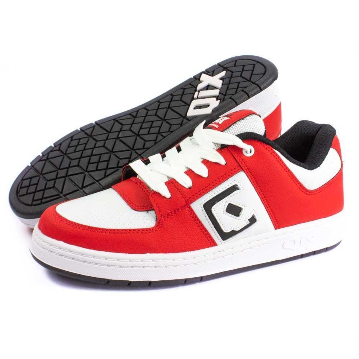 TENIS QIX 90S 52010001 VERMELHO/BRANCO/PRETO - Vermelho | Netshoes