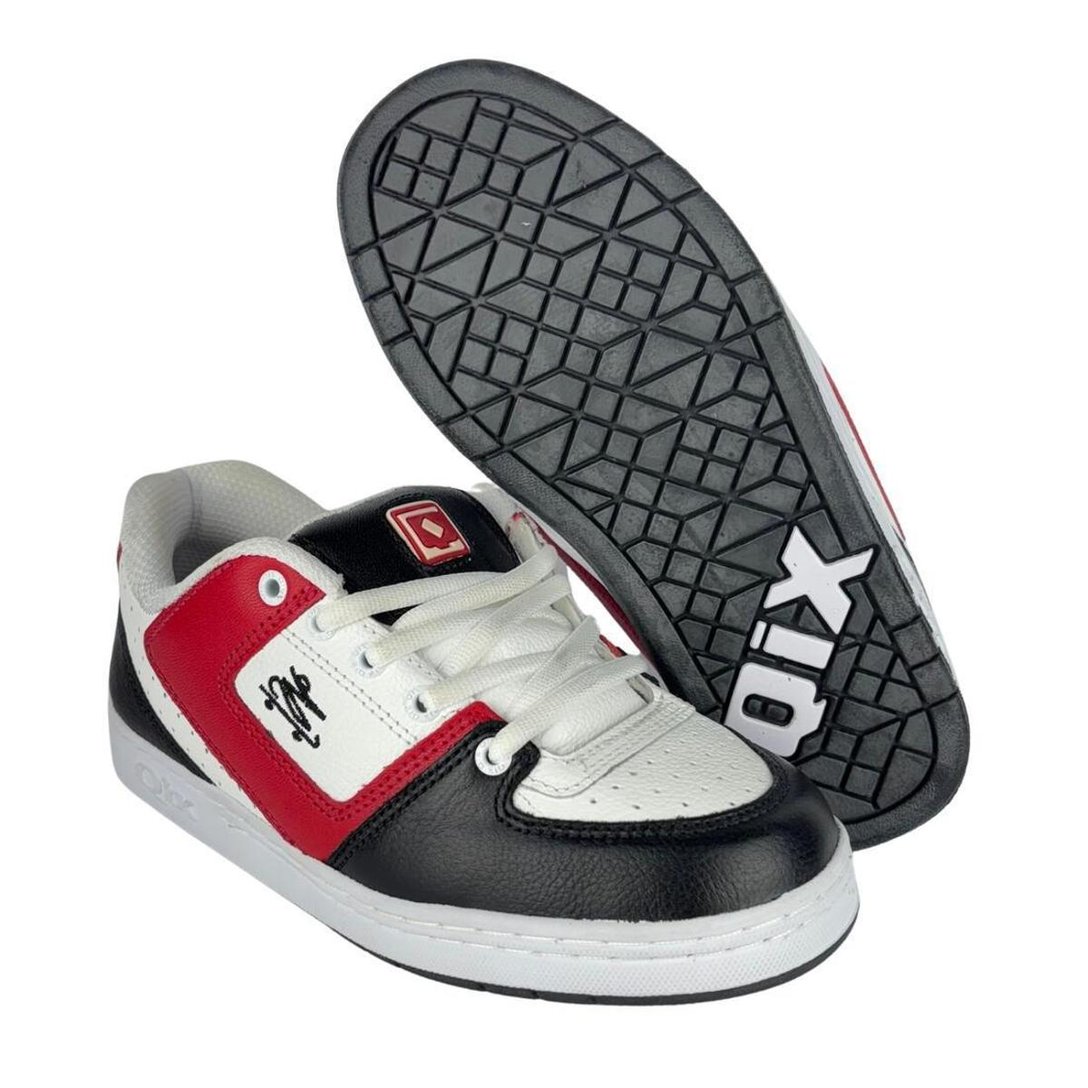 Tênis Qix Chorão 1 Preto Branco Vermelho - Preto | Netshoes