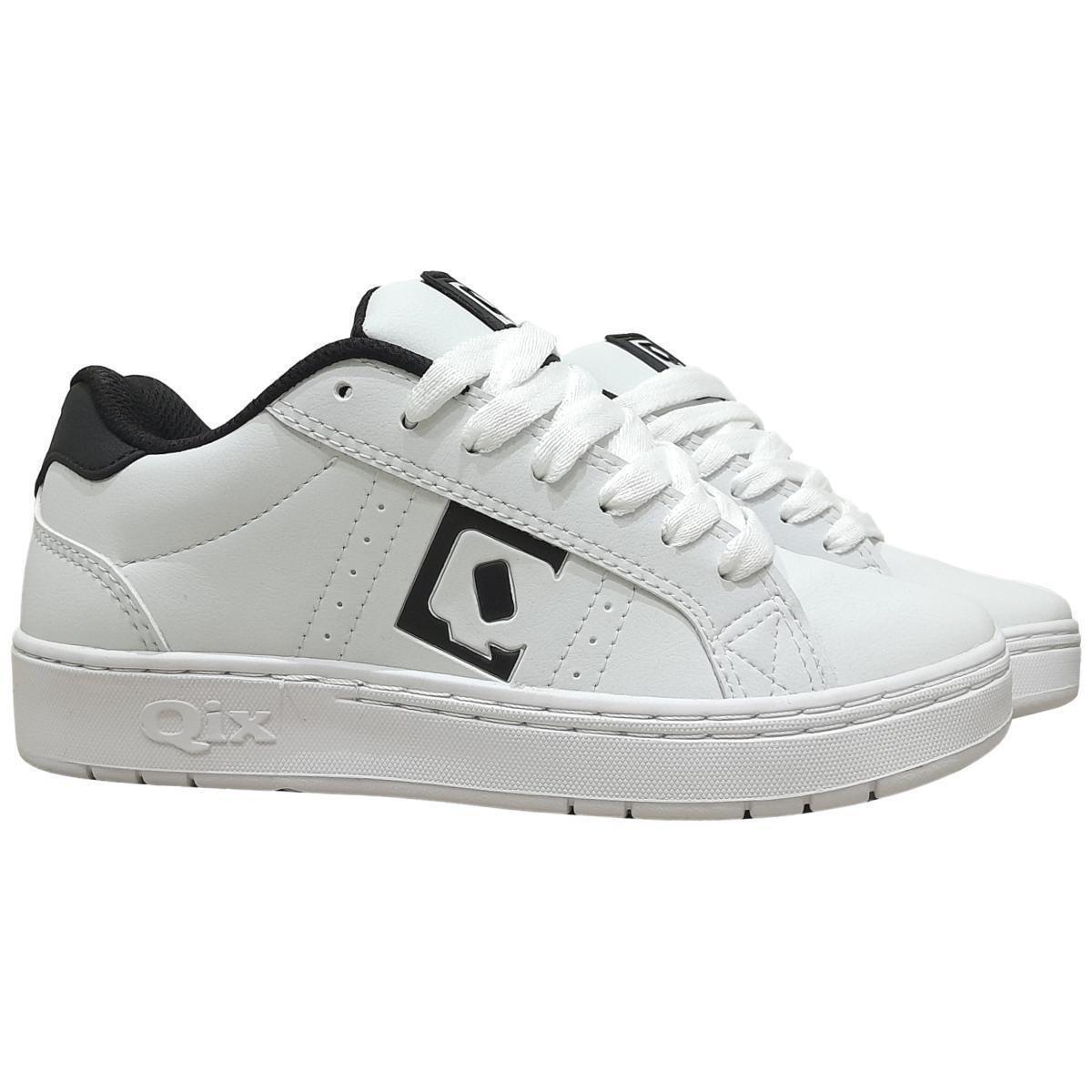 Tênis Qix Combat Slim Sintético Masculino Skate Original - Branco ...