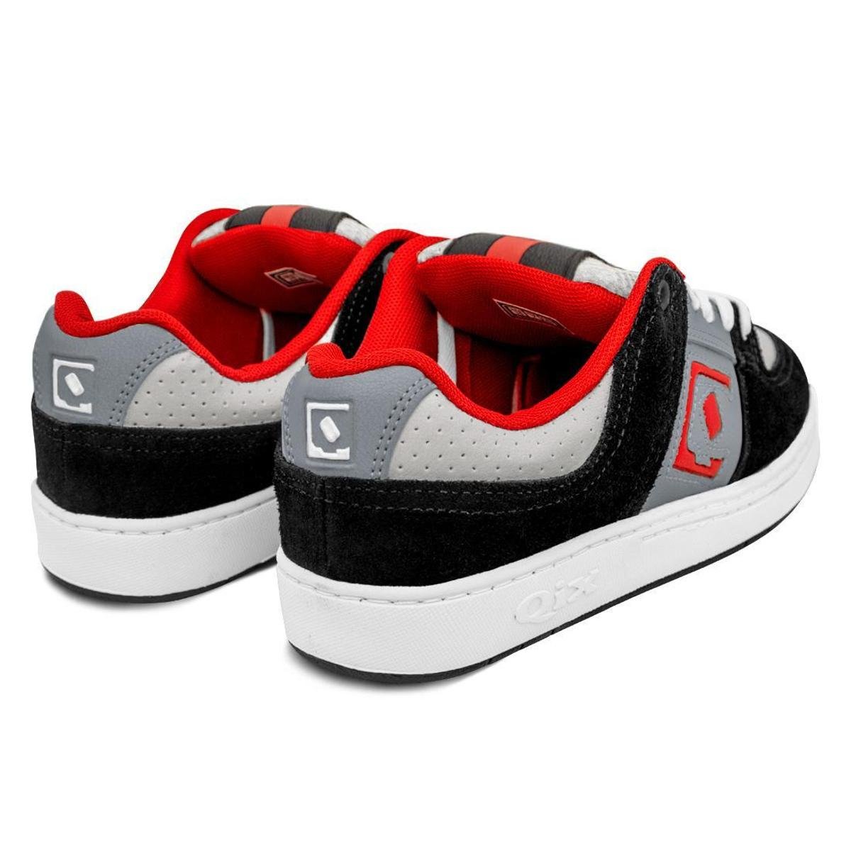Tênis Qix Skate Retrô 90s MG Vermelho Branco - Preto | Netshoes