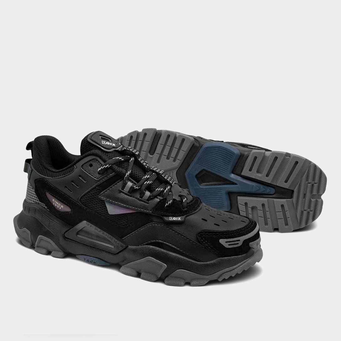 Tênis Qix Trek Grafite - Preto | Netshoes