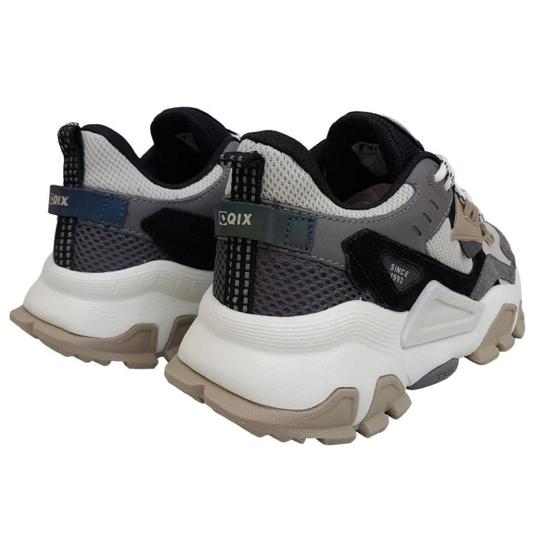 Tenis Qix Trek Refletivo Sneaker Esportivo Run Qx5202 - Bege | Netshoes