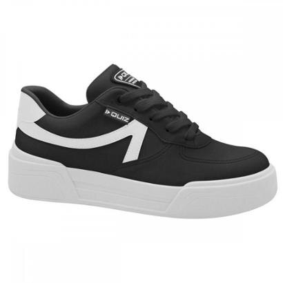 Tenis Quiz 61-1779-27 Flatform Feminino - Preto | Netshoes