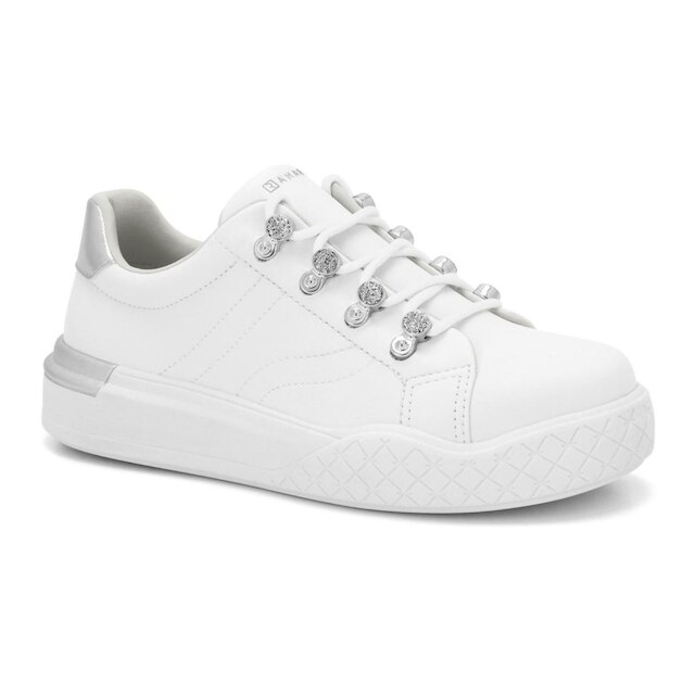 Tenis Ramarim 2481102-1 Flatform Feminino - Branco | Netshoes
