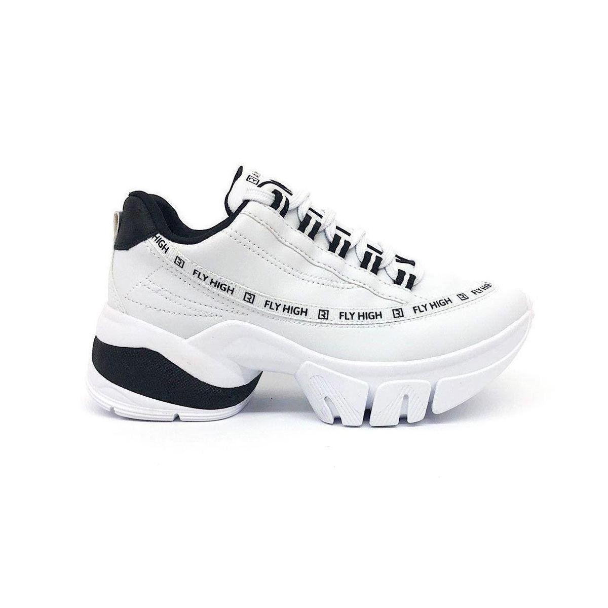 Tênis Ramarim Fly High Chunky Sneaker Feminino - Branco | Netshoes