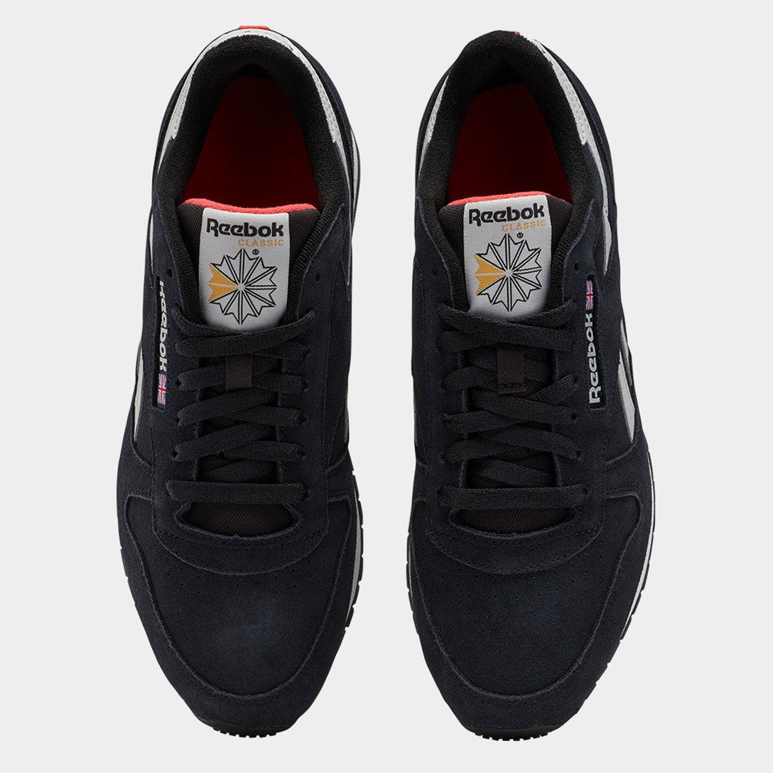 Tênis Reebok Classic Leather Masculino - Preto | Netshoes