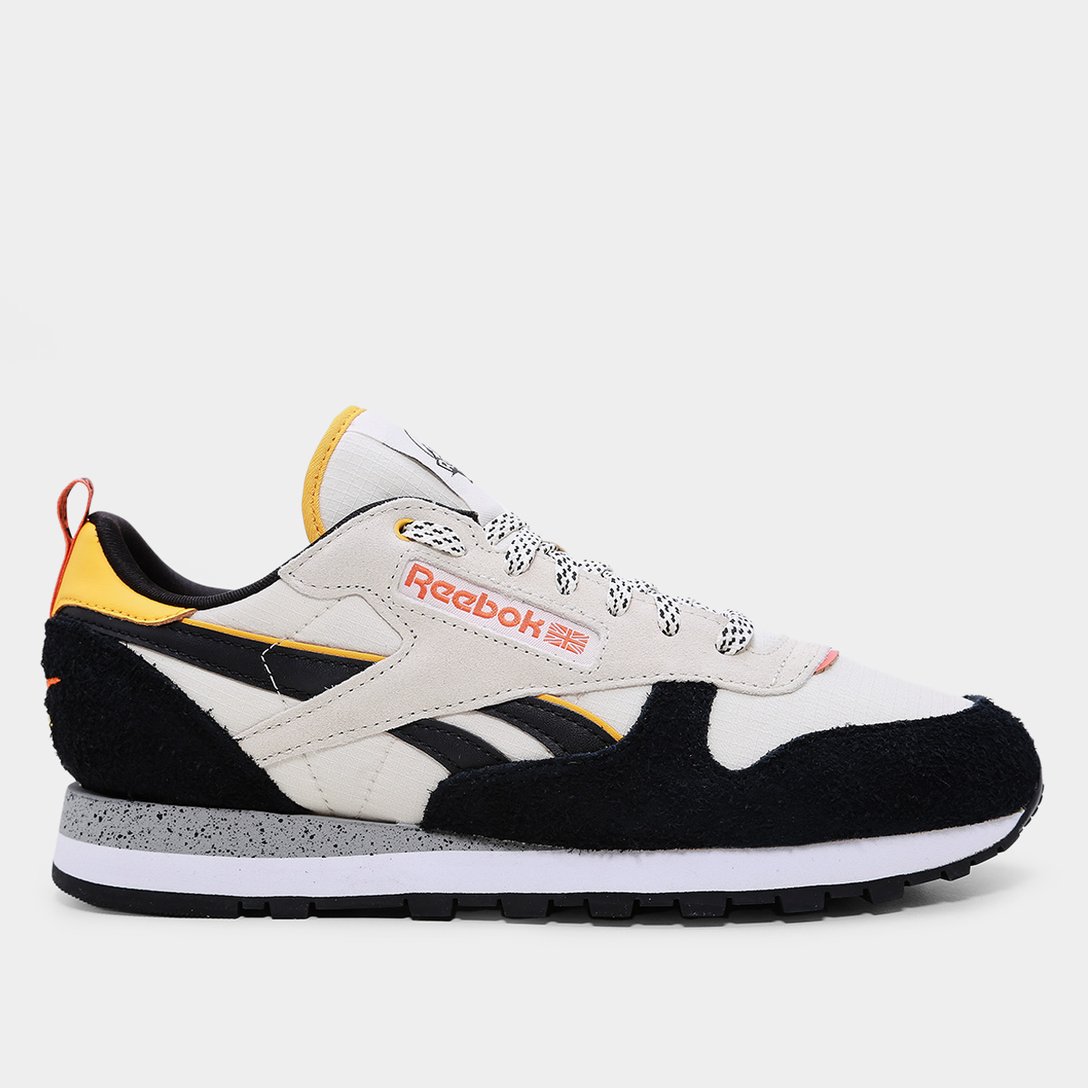 Tênis Reebok Classic Leather Masculino - Grafite | Netshoes