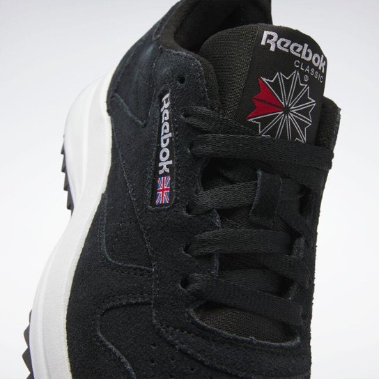 Tênis Reebok Classic Leather SP Extra Feminino - Preto | Netshoes