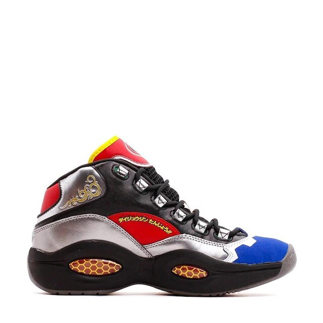 Tênis Reebok Power Rangers X Question Mid Megazo - Preto | Netshoes