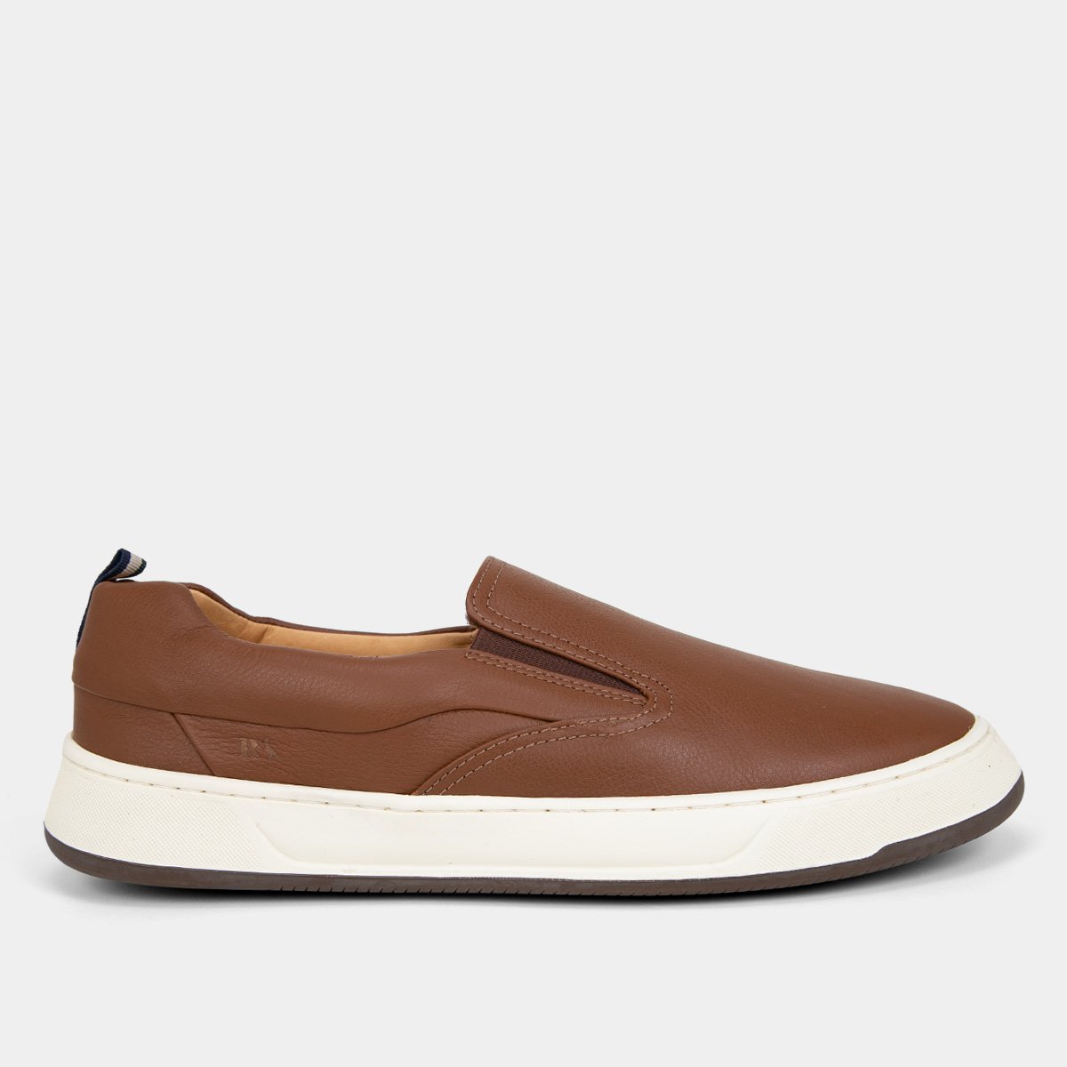 Tênis Reserva Asher Slip Leather Masculino - Mogno | Netshoes