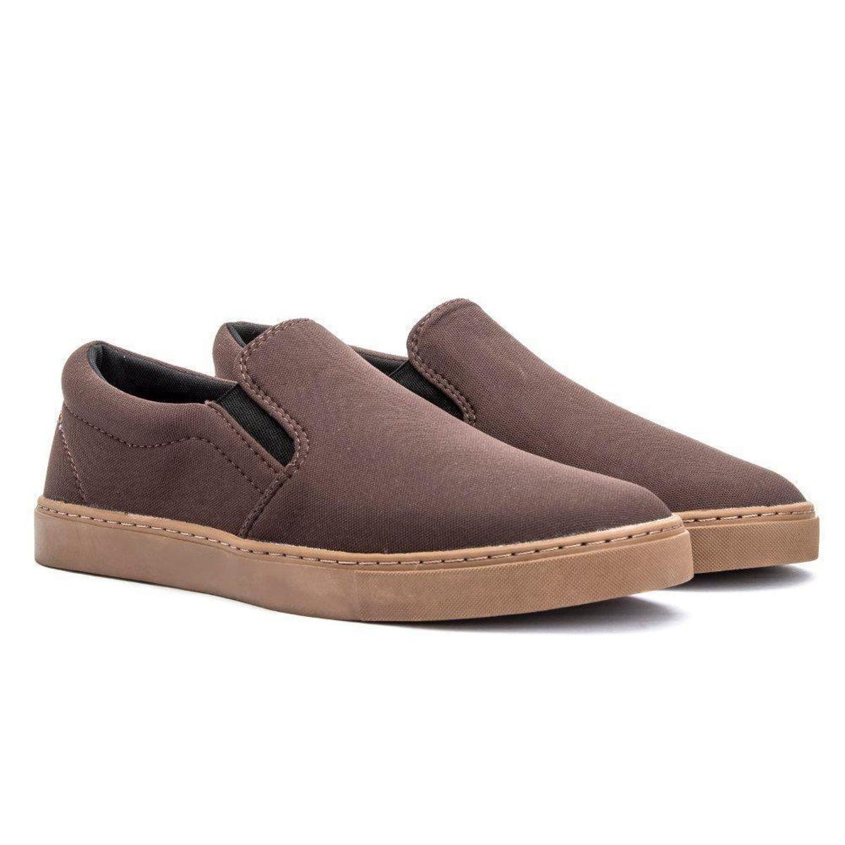 Tênis Rosa Helena Confortável Masculino - Cafe | Netshoes