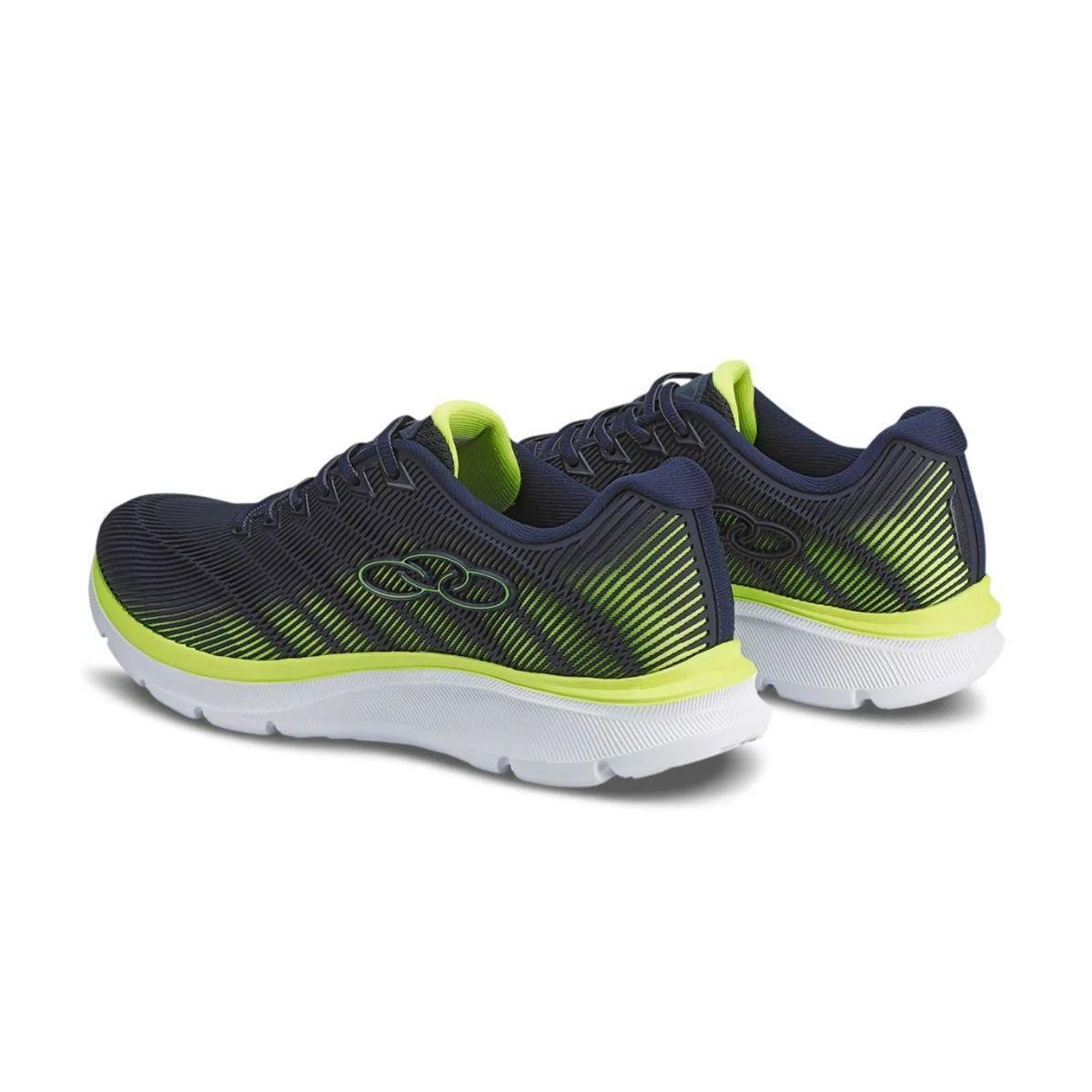 Tênis Running Masculino Olympikus Venum Marinho E Limão - Marinho ...