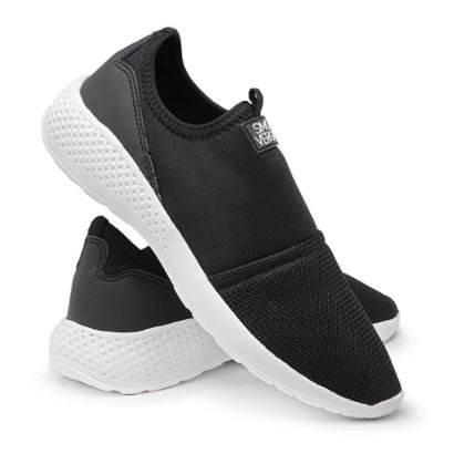 Tênis Sapatilha Simon Vergan Tecido Calce Fácil Macio Flexível Dia a ...