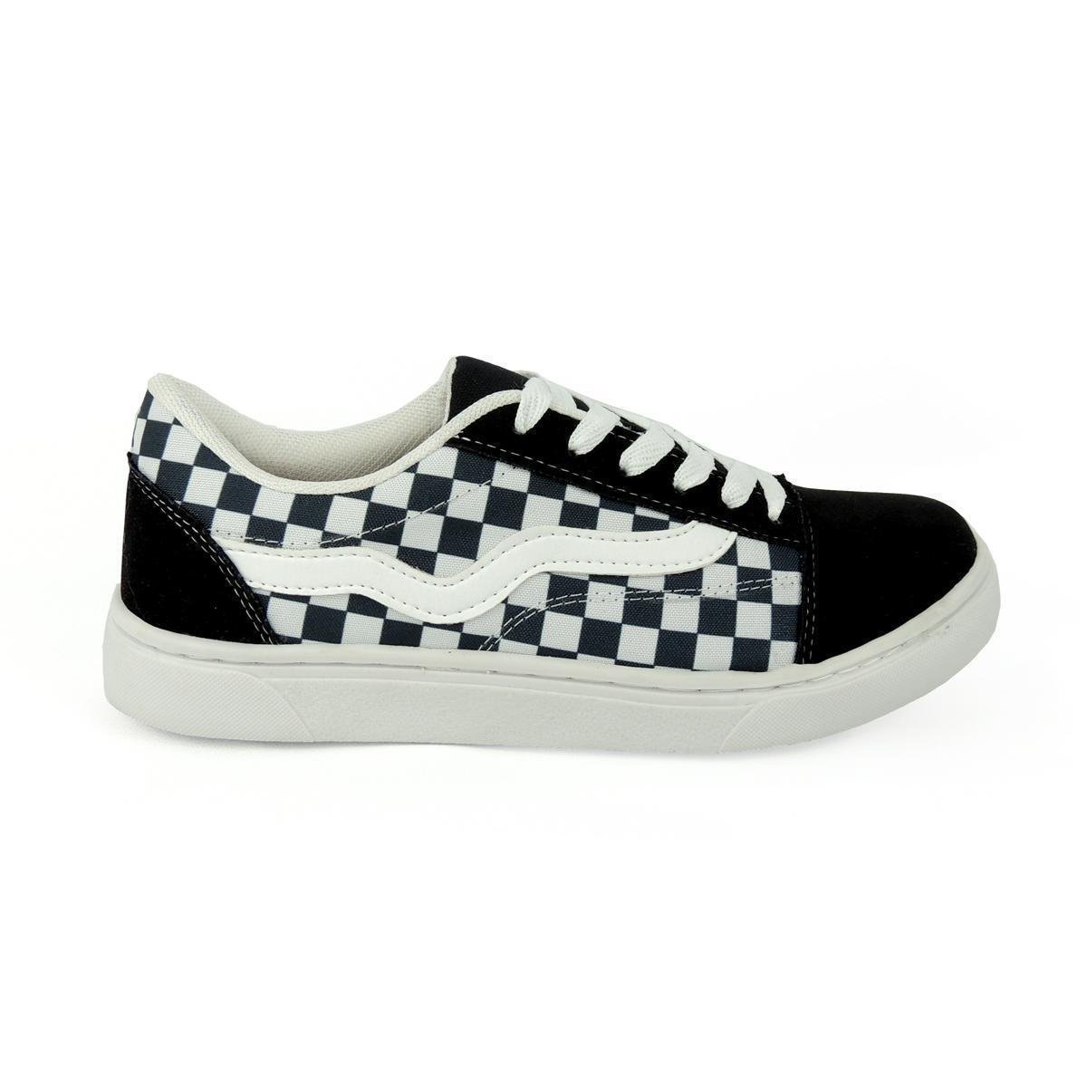 Tênis Skate Retro Premium 4048 - Xadrez | Netshoes