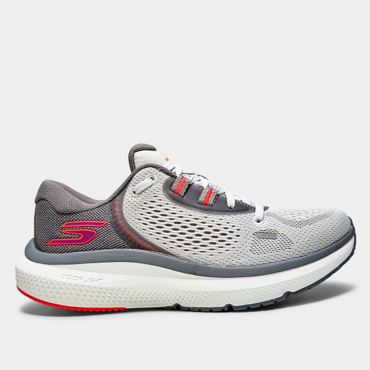 Tênis Skechers Go Run Pure 4 Feminino - Chumbo | Netshoes